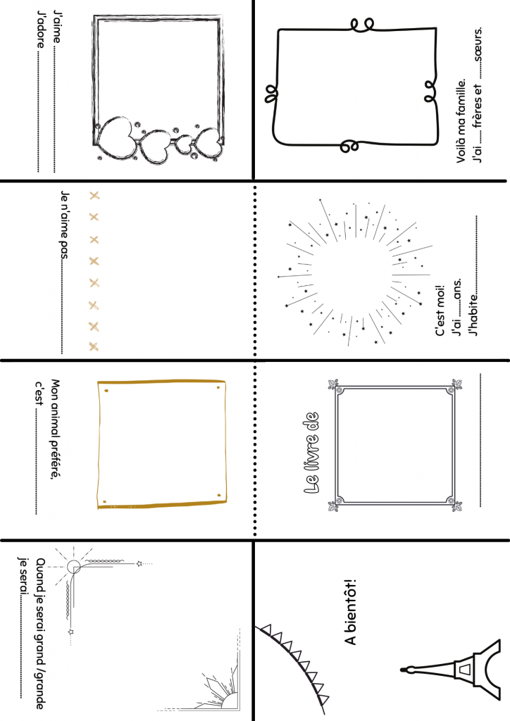 Livres à dessiner/ Read and draw books - French for kids