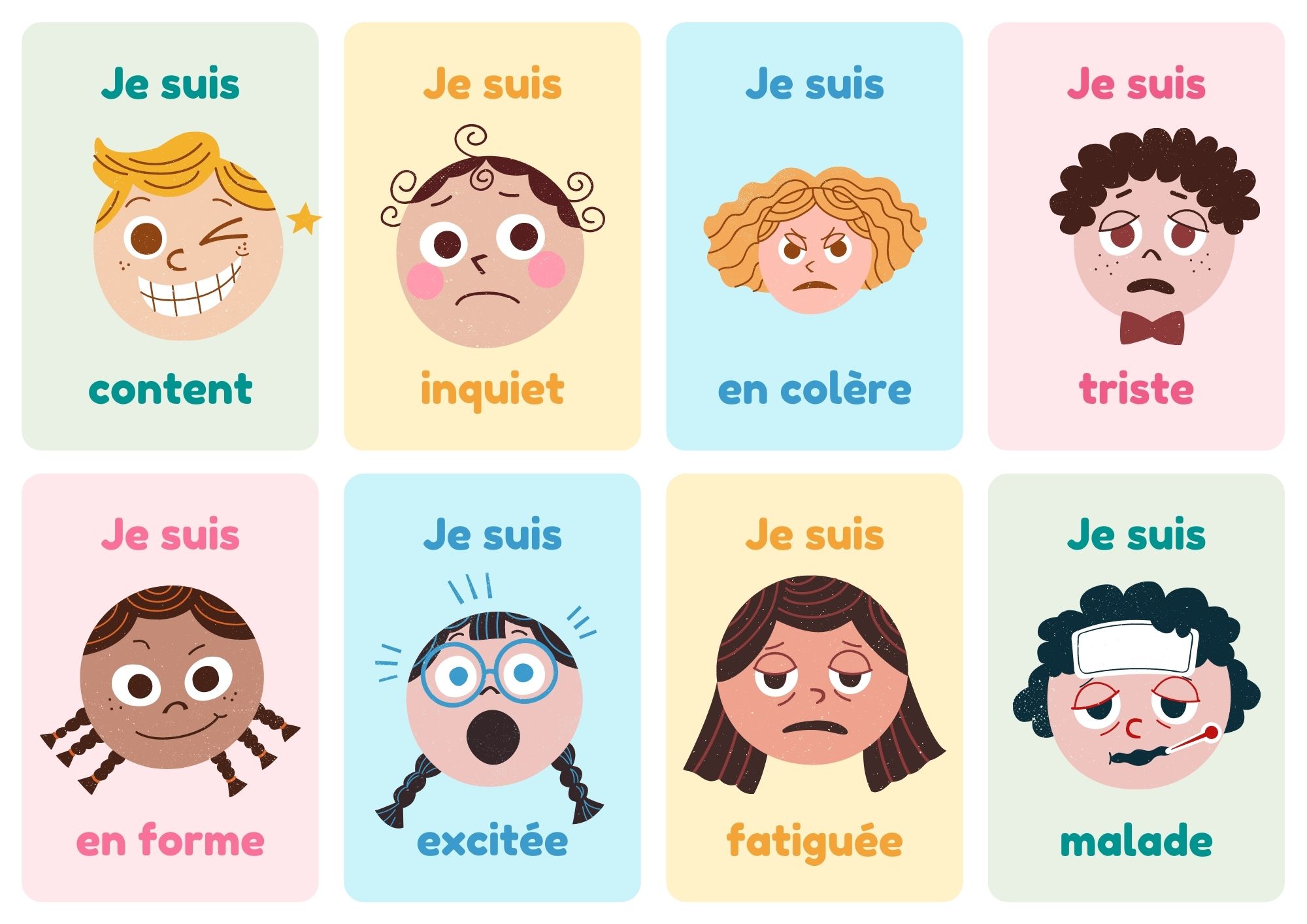 Les salutations/ greetings - French for kids