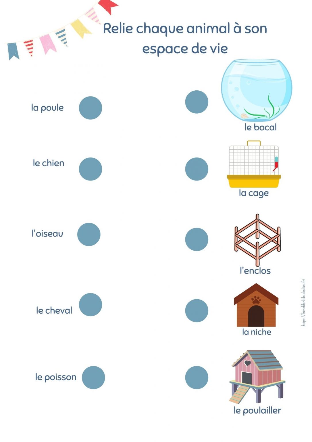 Les animaux/ animals - French for kids