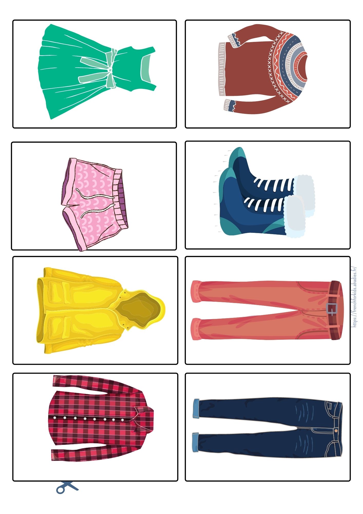 La description - French for kids