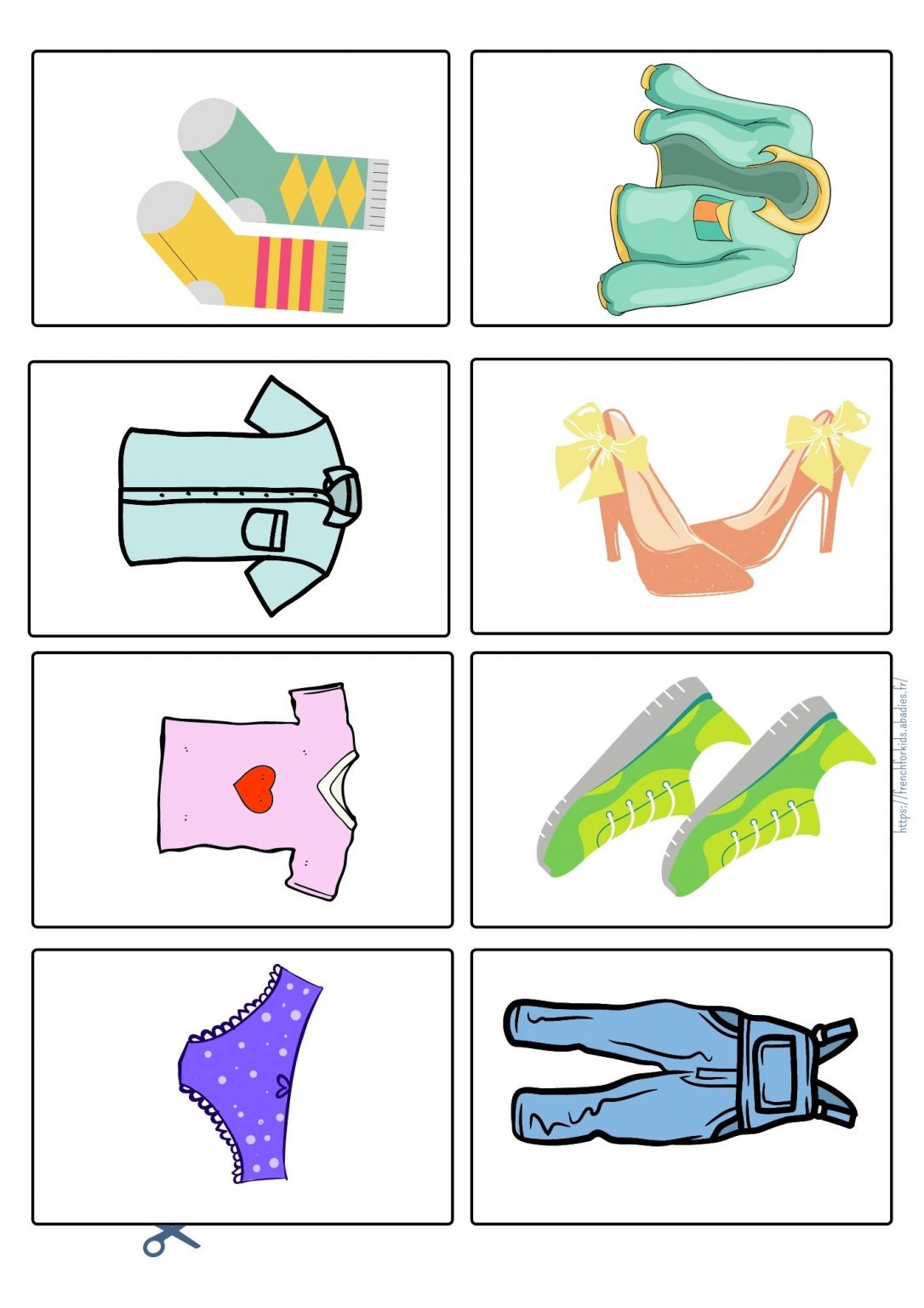 La description - French for kids